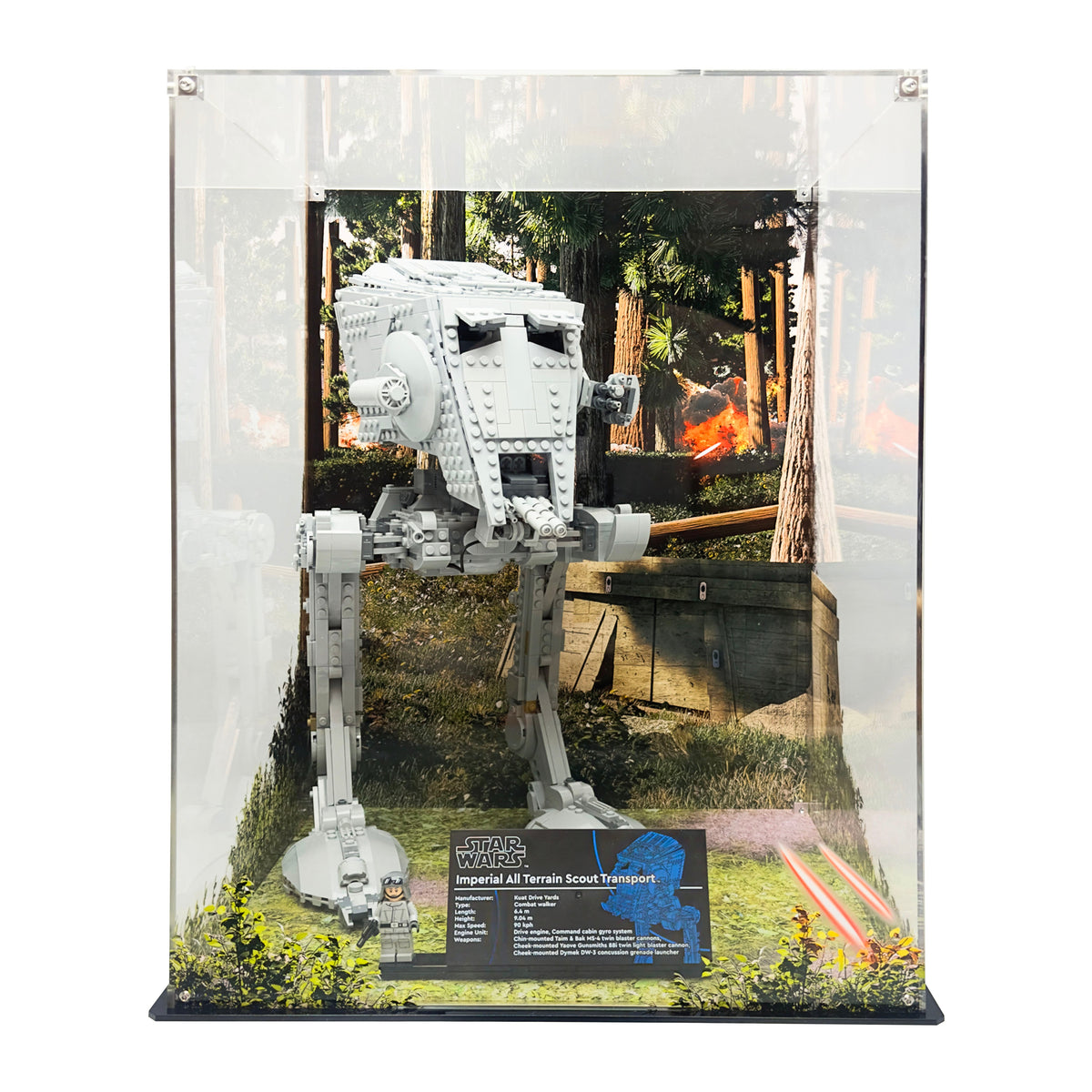 LEGO UCS AT-ST Display Case Instructions | Bricknest Assembly Guide ...