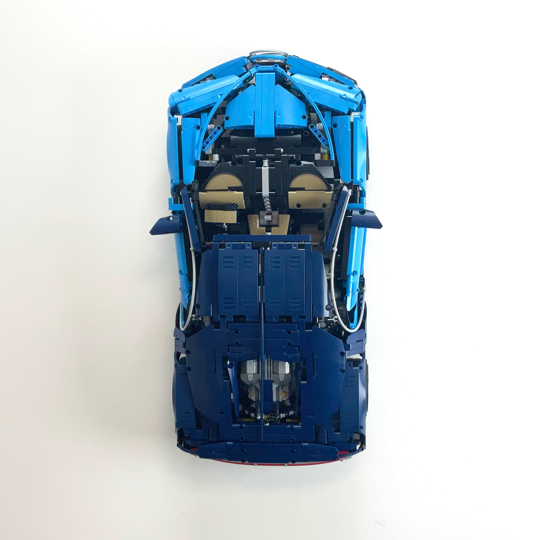 Vertical Wall Mount for LEGO® Bugatti Chiron 42083 Display Stand ...