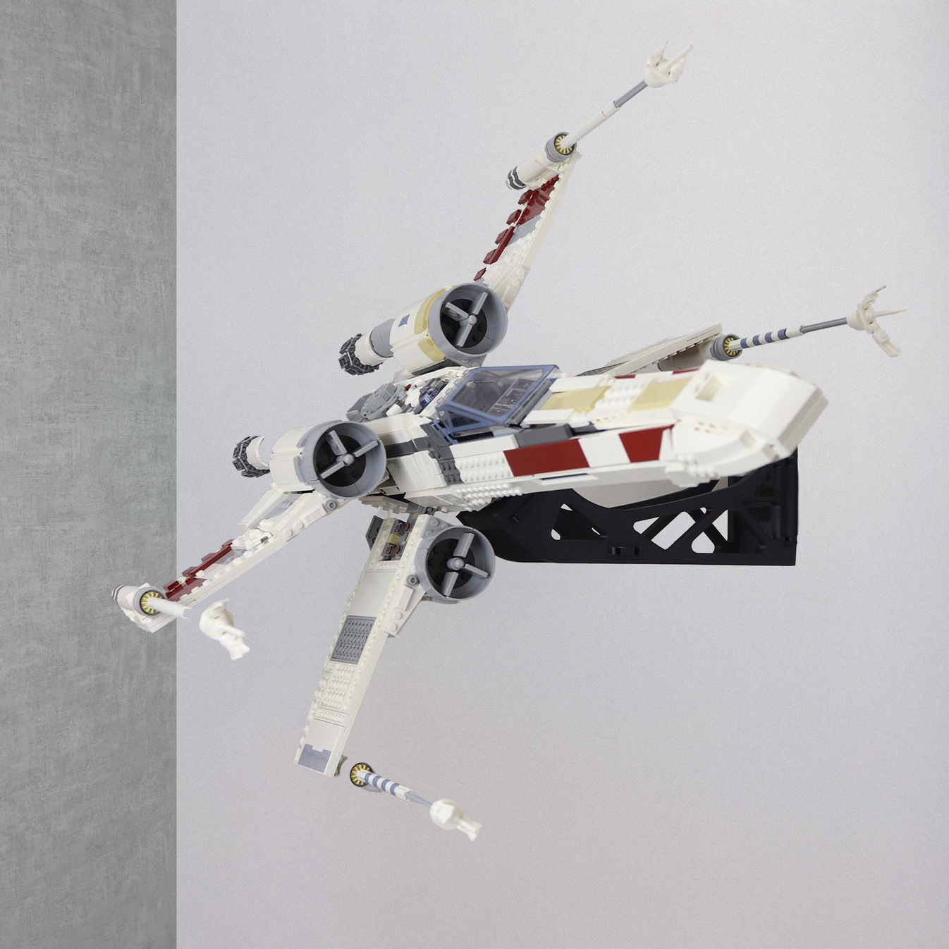 Horizontal Display Wall Mount For LEGO® UCS X-Wing Starfighter 75355 ...